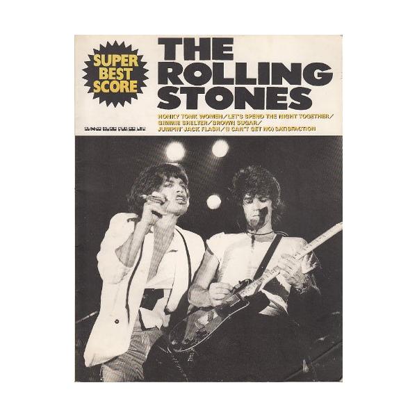 （中古品）スーパー・ベスト・スコア ローリング・ストーンズ商品写真はサンプル写真となっております。写真の商品が届くわけでは御座いません。用途機能として最低限の付属品はお送りいたしますが取扱説明書、リモコン等含まれていない場合もございます。＊...