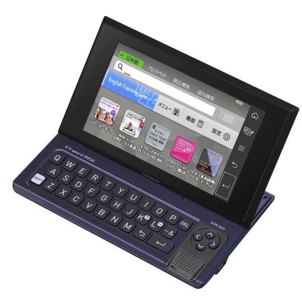 （中古品）カシオ デジタル英会話学習機 EX-word RISE XDR-B20BU ブルー コンテンツ120商品写真はサンプル写真となっております。写真の商品が届くわけでは御座いません。用途機能として最低限の付属品はお送りいたしますが取扱...