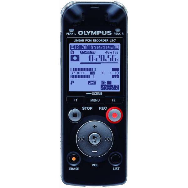 （中古品）OLYMPUS ICレコーダー Voice-Trek 4GB リニアPCM対応 BLK ブラック LS-7商品写真はサンプル写真となっております。写真の商品が届くわけでは御座いません。用途機能として最低限の付属品はお送りいたします...