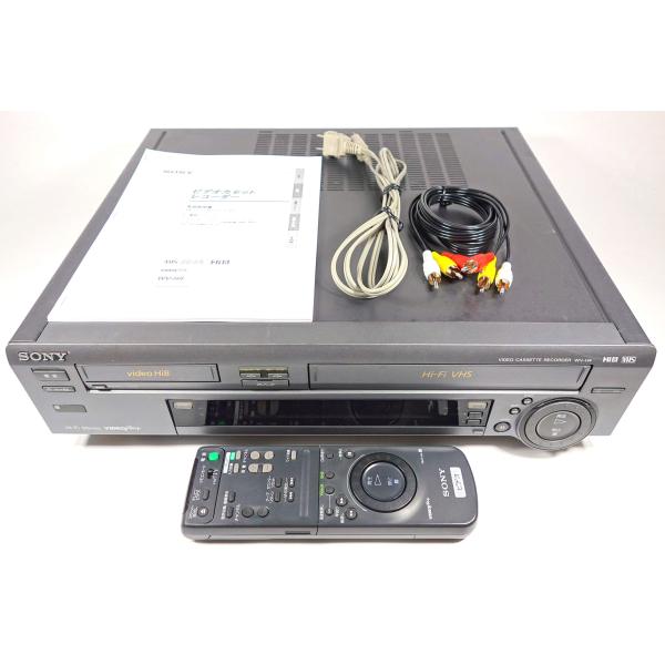 （中古品）SONY Hi8+VHSビデオデッキ WV-H4商品写真はサンプル写真となっております。写真の商品が届くわけでは御座いません。※通常の中古品のほか、メーカーにて動作点検・調整された「整備済み品」でお届けする場合がございます。用途機...
