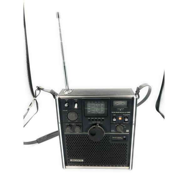 （中古品）SONY ソニー ICF-5800 スカイセンサー 5バンドマルチバンドレシーバー FM/MW/SW1/SW2/SW3 (FM/中波/短波/商品写真はサンプル写真となっております。写真の商品が届くわけでは御座いません。※通常の中古...