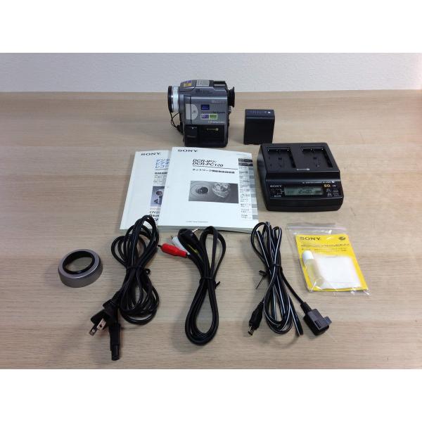 （中古品）SONY DCR-PC120 デジタルビデオカメラレコーダー miniDVカセットテープ ソニー商品写真はサンプル写真となっております。写真の商品が届くわけでは御座いません。用途機能として最低限の付属品はお送りいたしますが取扱説明...