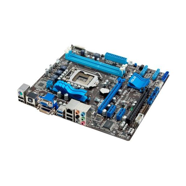 （中古品）ASUSTek Intel Scket LGA1155 B3ステッピングチップセット μATXマザーボード P8H61-M PRO REV 商品写真はサンプル写真となっております。写真の商品が届くわけでは御座いません。用途機能とし...