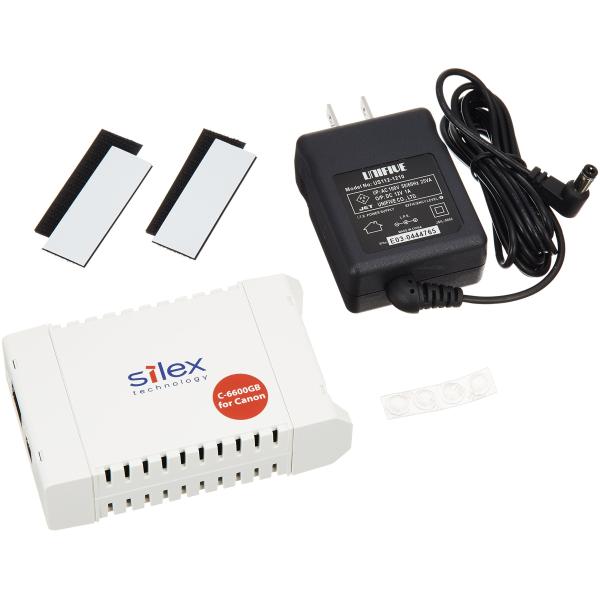 （中古品）サイレックス・テクノロジー C-6600GB 有線LAN対応プリントサーバー商品写真はサンプル写真となっております。写真の商品が届くわけでは御座いません。用途機能として最低限の付属品はお送りいたしますが取扱説明書、リモコン等含まれ...