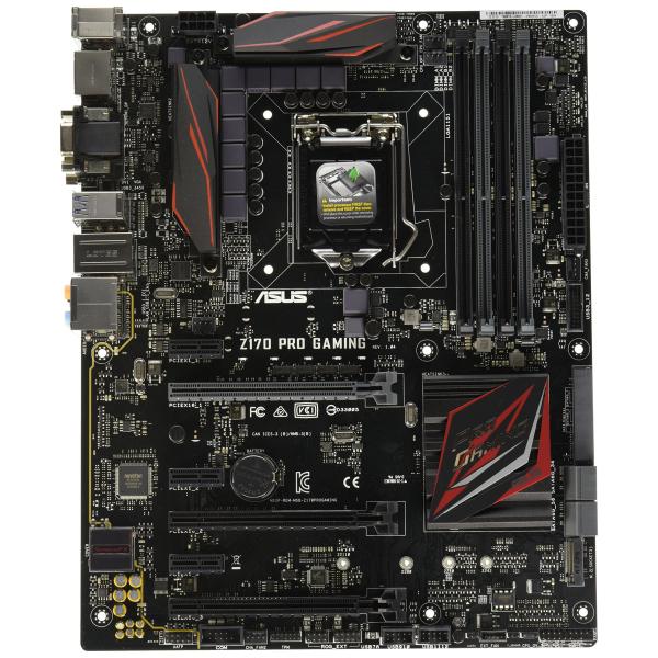 （中古品）ASUSTeK Intel Z170搭載 ゲーミングマザーボード LGA1151対応 Z170-PRO GAMING ATX商品写真はサンプル写真となっております。写真の商品が届くわけでは御座いません。用途機能として最低限の付属品...