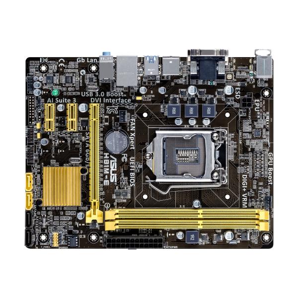 （中古品）ASUSTeK Intel H81搭載 マザーボード LGA1150対応 H81M-E microATX商品写真はサンプル写真となっております。写真の商品が届くわけでは御座いません。用途機能として最低限の付属品はお送りいたしますが...