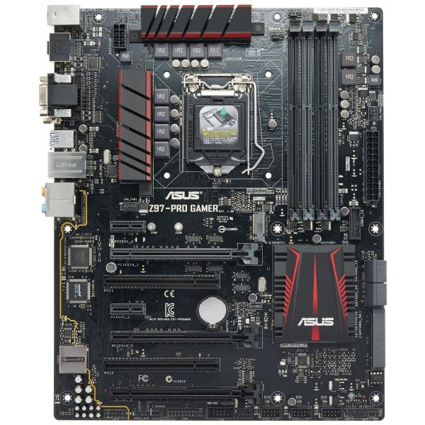 （中古品）ASUSTeK Intel Z97搭載 ゲーマー向けゲーミングマザーボード Z97-PRO GAMER ATX商品写真はサンプル写真となっております。写真の商品が届くわけでは御座いません。用途機能として最低限の付属品はお送りいたし...