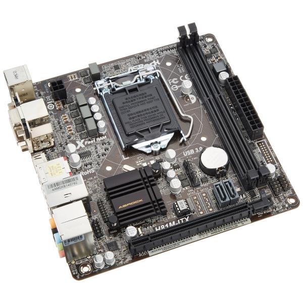 （中古品）ASROCK マザーボード HASWELL対応 C2ステッピング miniITX H81M-ITX商品写真はサンプル写真となっております。写真の商品が届くわけでは御座いません。用途機能として最低限の付属品はお送りいたしますが取扱説...