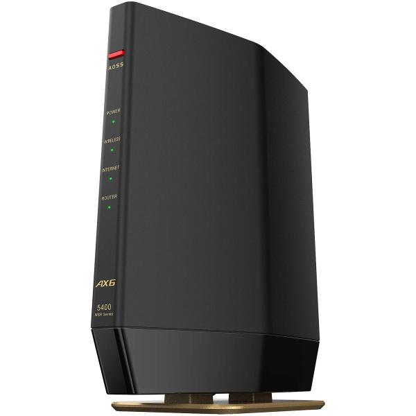 （中古品）バッファロー WiFi ルーター無線LAN 最新規格 Wi-Fi6 11ax / 11ac AX5400 4803+574Mbps 日本メー商品写真はサンプル写真となっております。写真の商品が届くわけでは御座いません。※通常の中古...