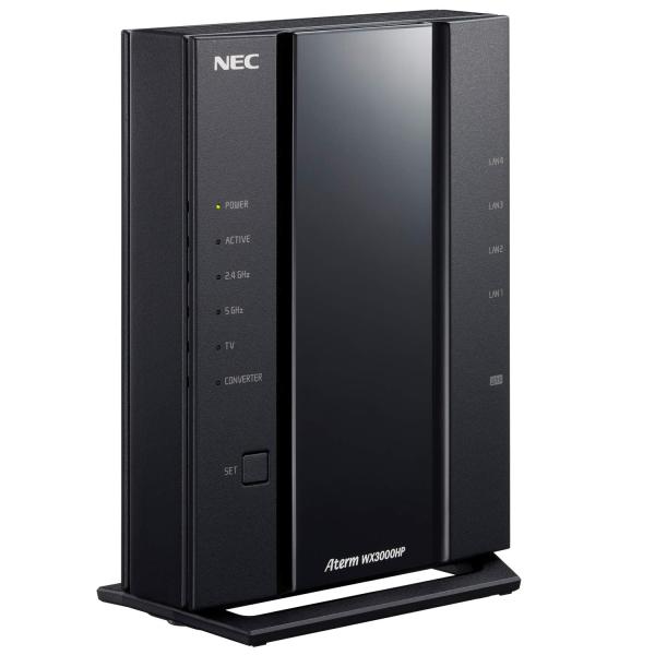 （中古品）Amazon.co.jp 限定NEC Aterm 無線LAN Wi-Fi 6 ルーター 11ax AM-AX3000HP 計4ストリーム i商品写真はサンプル写真となっております。写真の商品が届くわけでは御座いません。※通常の中古...