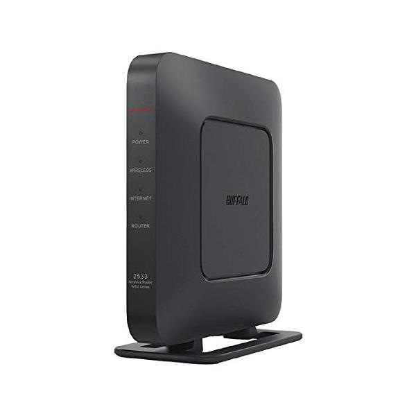 （中古品）BUFFALO 無線LAN親機 11ac/n/a/g/b 1733+800Mbps AirStation ブラック WSR-2533DHPL商品写真はサンプル写真となっております。写真の商品が届くわけでは御座いません。用途機能とし...