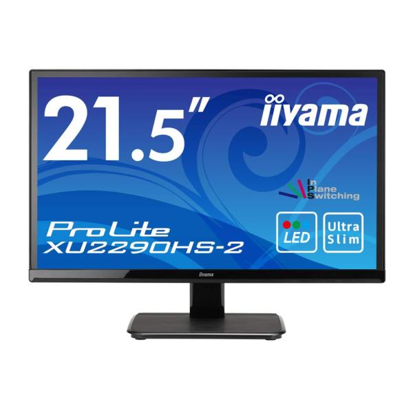 （中古品）iiyama モニター ディスプレイ XU2290HS-B2 (21.5インチ/フルHD/AH-IPS/HDMI,D-sub,DVI-D)商品写真はサンプル写真となっております。写真の商品が届くわけでは御座いません。用途機能として...