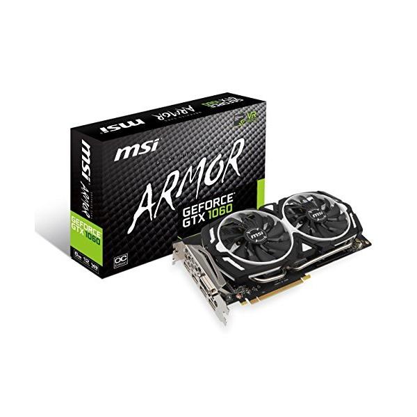 （中古品）MSI GAMING GeForce GTX 1060 6GB GDDR5 DirectX 12 VR Ready (GeForce GTX商品写真はサンプル写真となっております。写真の商品が届くわけでは御座いません。用途機能とし...