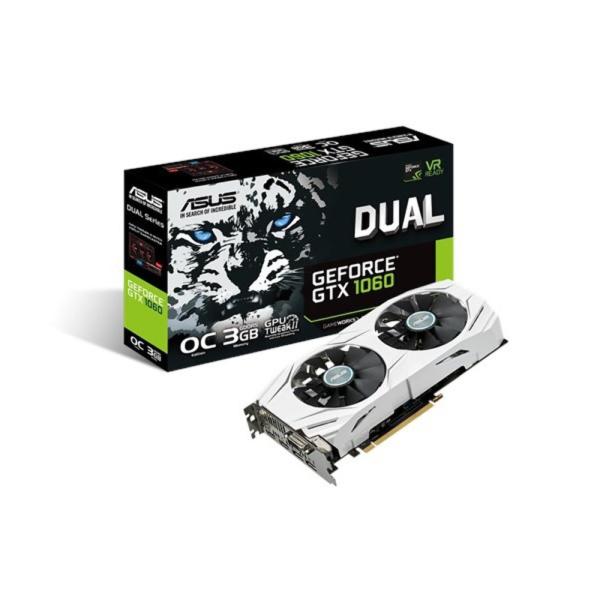 （中古品）(DUAL-GTX1060-O3G) - Asus DUAL-GTX1060-O3G NVIDIA GeForce OC Edition 3商品写真はサンプル写真となっております。写真の商品が届くわけでは御座いません。用途機能とし...