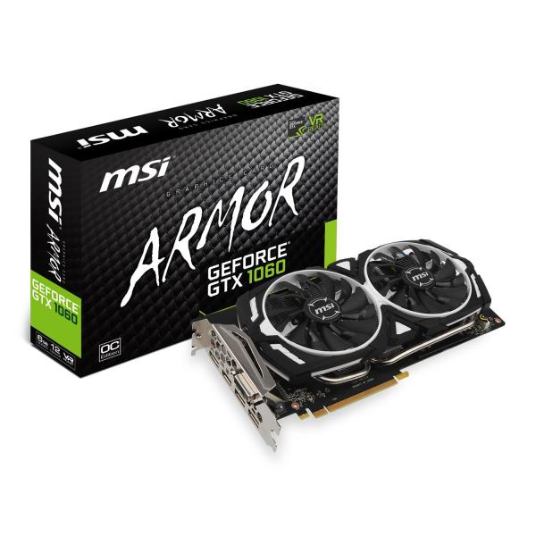 （中古品）MSI Pascalアーキテクチャ採用 GeForce GTX 1060 グラフィックボード GEFORCE GTX1060 ARMOR 6商品写真はサンプル写真となっております。写真の商品が届くわけでは御座いません。用途機能とし...