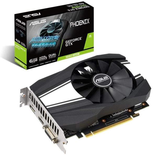（中古品）ASUS NVIDIA GeForce GTX 1660S 搭載 シングルファンモデル 6G PH-GTX1660S-O6G商品写真はサンプル写真となっております。写真の商品が届くわけでは御座いません。用途機能として最低限の付属品...