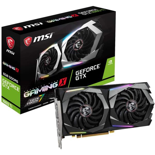 （中古品）MSI GeForce GTX 1660 Ti GAMING X 6G グラフィックスボード VD6892商品写真はサンプル写真となっております。写真の商品が届くわけでは御座いません。※通常の中古品のほか、メーカーにて動作点検・調...