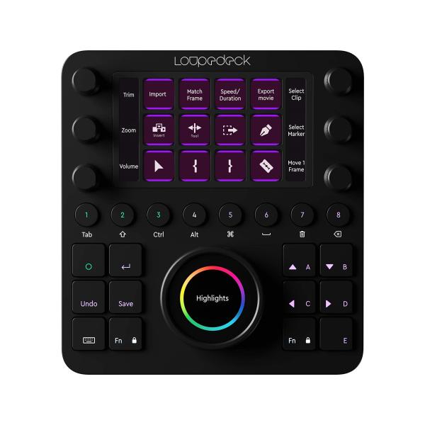 （中古品）Loupedeck Creative Tool(CT) - 写真、ビデオ、音楽、デザイン、ライブ配信のカスタム編集コントローラ カスタマイズ商品写真はサンプル写真となっております。写真の商品が届くわけでは御座いません。※通常の中古...