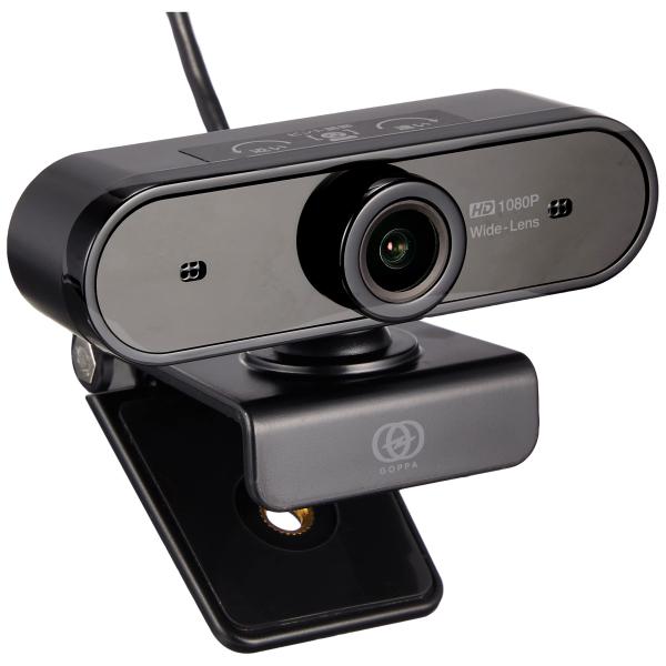 （中古品）ゴッパ(GOPPA) ウェブカメラ 広角120°フォーカス機能搭載 フルHD 200万画素 1920×1080対応 ケーブル長3m マイク内商品写真はサンプル写真となっております。写真の商品が届くわけでは御座いません。用途機能とし...