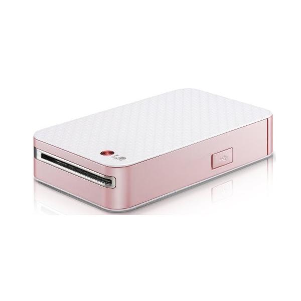 （中古品）LG Electronics Japan ポータブルモバイルプリンター Pocket Photo ホワイト&amp;ピンク PD233P商品写真はサンプル写真となっております。写真の商品が届くわけでは御座いません。※通常の中古品の...