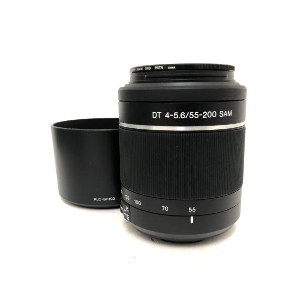（中古品）SONY DT 55-200mm F4-5.6 SAM SAL55200-2商品写真はサンプル写真となっております。写真の商品が届くわけでは御座いません。用途機能として最低限の付属品はお送りいたしますが取扱説明書、リモコン等含まれ...