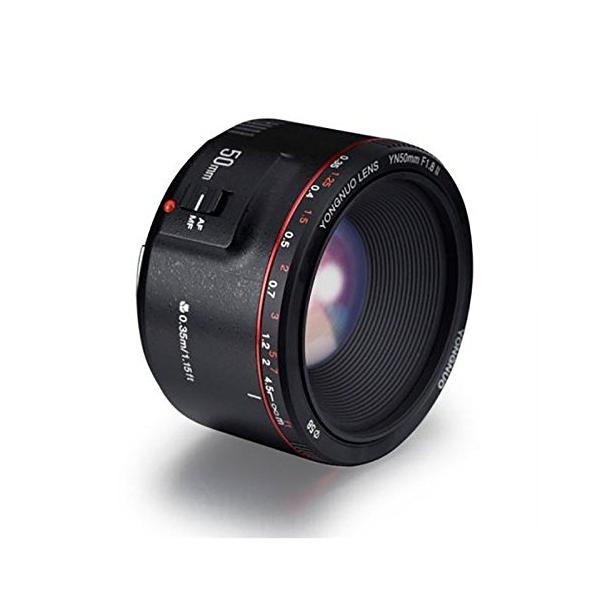 （中古品）YONGNUO 単焦点レンズ Canon YN50mm F1.8 II EFマウント フルサイズ対応 RP/R5/R/1500D/80D/5商品写真はサンプル写真となっております。写真の商品が届くわけでは御座いません。用途機能とし...