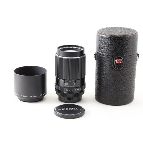 （中古品）Pentax M42 S-M-C Takumar 135mm F3.5商品写真はサンプル写真となっております。写真の商品が届くわけでは御座いません。用途機能として最低限の付属品はお送りいたしますが取扱説明書、リモコン等含まれていな...