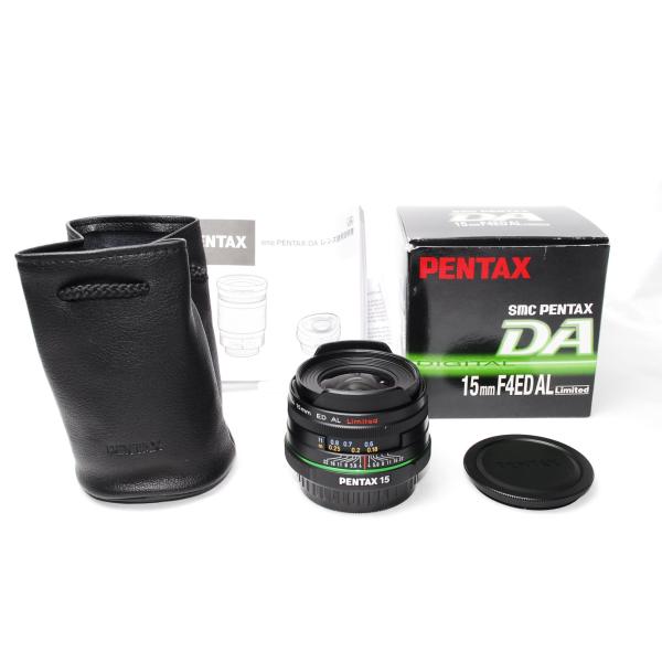 （中古品）PENTAX リミテッドレンズ 超広角単焦点レンズ DA15mmF4ED AL Limited Kマウント APS-Cサイズ 21800商品写真はサンプル写真となっております。写真の商品が届くわけでは御座いません。用途機能として最...