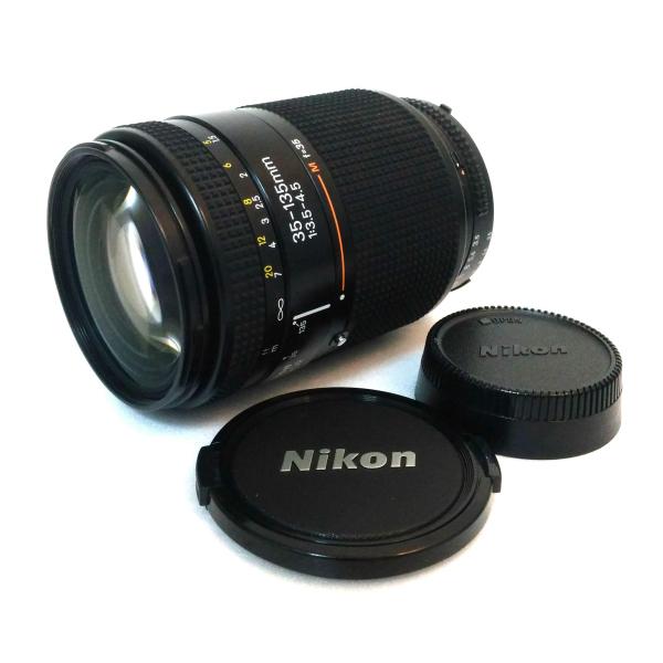 （中古品）Nikon AF NIKKOR 35-135 1:3.5-4.5商品写真はサンプル写真となっております。写真の商品が届くわけでは御座いません。用途機能として最低限の付属品はお送りいたしますが取扱説明書、リモコン等含まれていない場合...