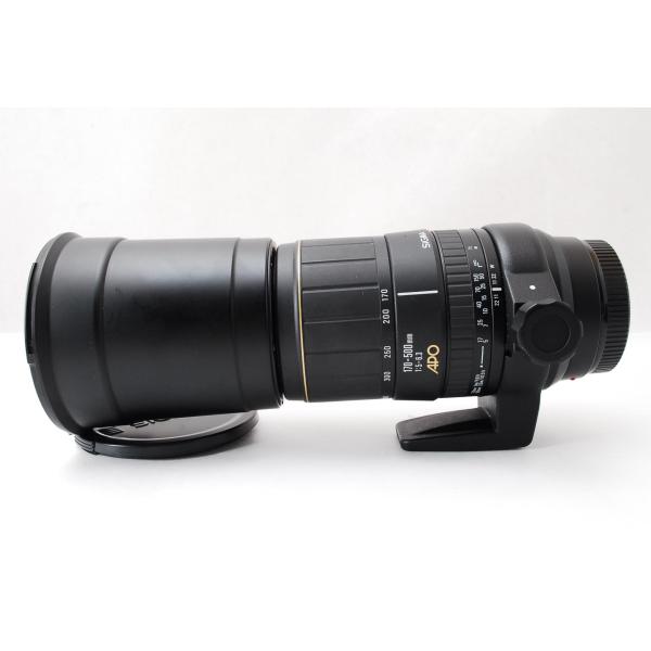 （中古品）SIGMA シグマ APO 170-500mm F5-6.3 for MINOLTA/SONY商品写真はサンプル写真となっております。写真の商品が届くわけでは御座いません。用途機能として最低限の付属品はお送りいたしますが取扱説明書...