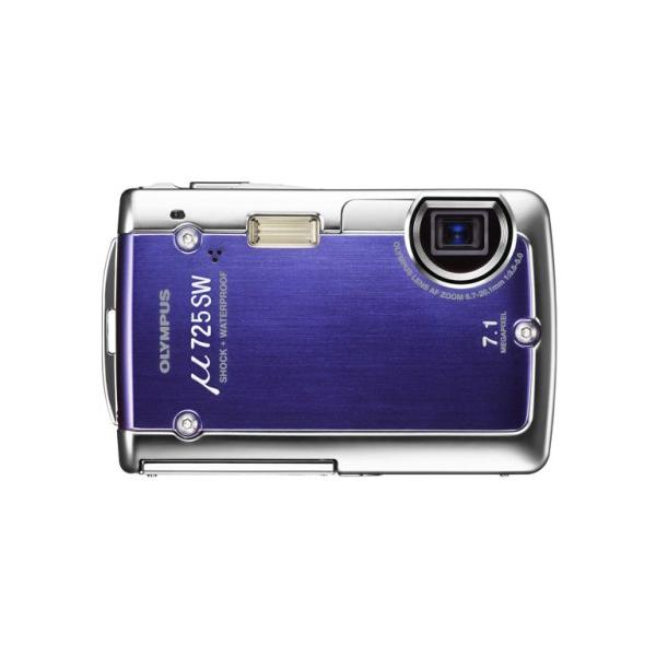（中古品）OLYMPUS 防水デジタルカメラ μ725 (ミュー) ディープブルー μ725SW BLU商品写真はサンプル写真となっております。写真の商品が届くわけでは御座いません。用途機能として最低限の付属品はお送りいたしますが取扱説明書...