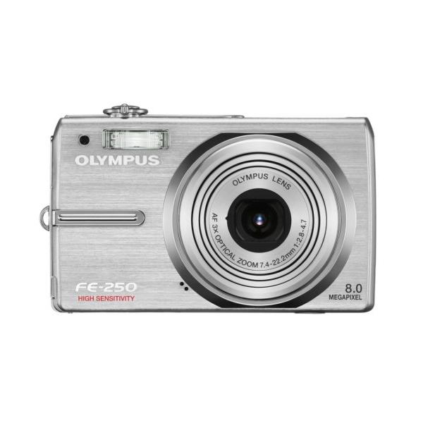 （中古品）OLYMPUS デジタルカメラ CAMEDIA (キャメディア) FE-250商品写真はサンプル写真となっております。写真の商品が届くわけでは御座いません。用途機能として最低限の付属品はお送りいたしますが取扱説明書、リモコン等含ま...