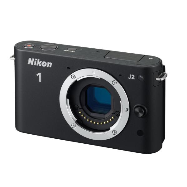 （中古品）Nikon ミラーレス一眼 Nikon 1 J2 ボディー ブラック N1J2BK商品写真はサンプル写真となっております。写真の商品が届くわけでは御座いません。用途機能として最低限の付属品はお送りいたしますが取扱説明書、リモコン等...