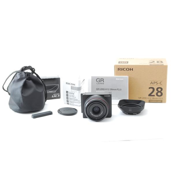 （中古品）RICOH GXR用カメラユニット GR LENS A12 28mm F2.5 170560商品写真はサンプル写真となっております。写真の商品が届くわけでは御座いません。用途機能として最低限の付属品はお送りいたしますが取扱説明書、...