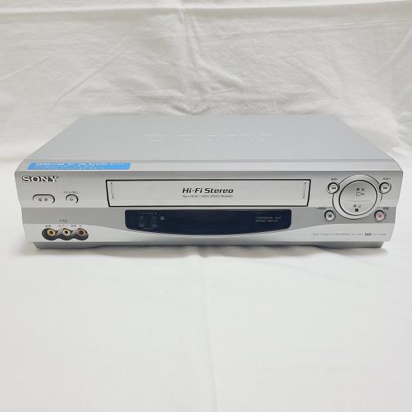 （中古品）SONY VHSビデオデッキ SLV-NX1商品写真はサンプル写真となっております。写真の商品が届くわけでは御座いません。※通常の中古品のほか、メーカーにて動作点検・調整された「整備済み品」でお届けする場合がございます。用途機能と...