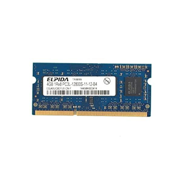 （中古品）ELPIDA 204PIN PC3L-12800S 4GB SODIMM EBJ40UG8EFU0-GN-F商品写真はサンプル写真となっております。写真の商品が届くわけでは御座いません。用途機能として最低限の付属品はお送りいたしま...