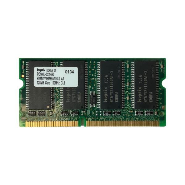 （中古品）Hynix - ノートパソコン128MB PC100 144ピン SODIMM HYM71V16M655AT6-S HYM71V16M655商品写真はサンプル写真となっております。写真の商品が届くわけでは御座いません。用途機能とし...