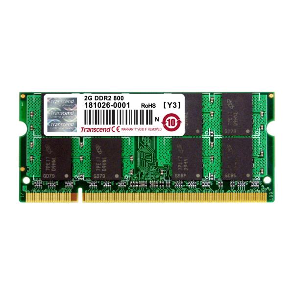 （中古品）Transcend ノートPC用 PC2-6400(DDR2-800) 2GB 200pin SO-DIMM TS256MSQ64V8U商品写真はサンプル写真となっております。写真の商品が届くわけでは御座いません。※通常の中古品の...
