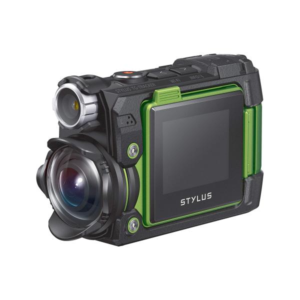 （中古品）OLYMPUS STYLUS TG-Tracker グリーン商品写真はサンプル写真となっております。写真の商品が届くわけでは御座いません。用途機能として最低限の付属品はお送りいたしますが取扱説明書、リモコン等含まれていない場合もご...