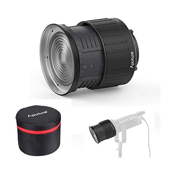 （中古品）Aputure Fresnel 2X フレネルマウント 新型 Fresnel II レンズ LED定常光ライト用 集光アダプタ 120D用レ商品写真はサンプル写真となっております。写真の商品が届くわけでは御座いません。用途機能とし...