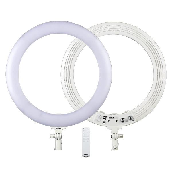 （中古品）Phottix Nuada Ring60C LED Light ライトスタンド付属 色温度3200K?5600K 52W CRI 96+ T商品写真はサンプル写真となっております。写真の商品が届くわけでは御座いません。用途機能とし...