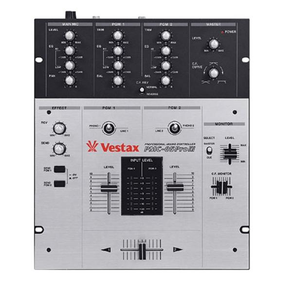 （中古品）VESTAX PMC-05 Pro III商品写真はサンプル写真となっております。写真の商品が届くわけでは御座いません。用途機能として最低限の付属品はお送りいたしますが取扱説明書、リモコン等含まれていない場合もございます。＊写真に...