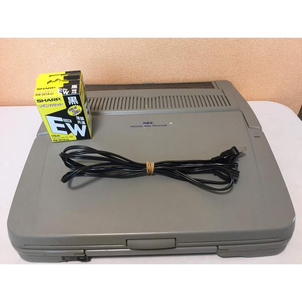 （中古品）NEC ワープロ 文豪 ミニ5UV Mini5UV商品写真はサンプル写真となっております。写真の商品が届くわけでは御座いません。用途機能として最低限の付属品はお送りいたしますが取扱説明書、リモコン等含まれていない場合もございます。...