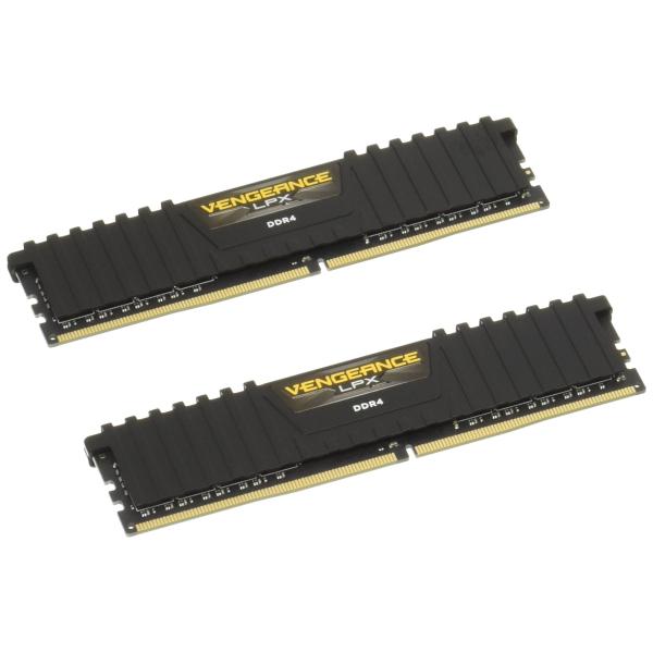 （中古品）CORSAIR DDR4 デスクトップPC用 メモリモジュール VENGEANCE LPX Series 4GB×2枚キット CMK8GX4商品写真はサンプル写真となっております。写真の商品が届くわけでは御座いません。用途機能とし...