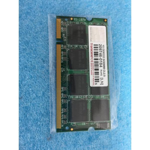 （中古品）BUFFALO ノートPC用増設メモリ PC2700 (DDR333) 1GB DN333-A1G/E商品写真はサンプル写真となっております。写真の商品が届くわけでは御座いません。用途機能として最低限の付属品はお送りいたしますが取...