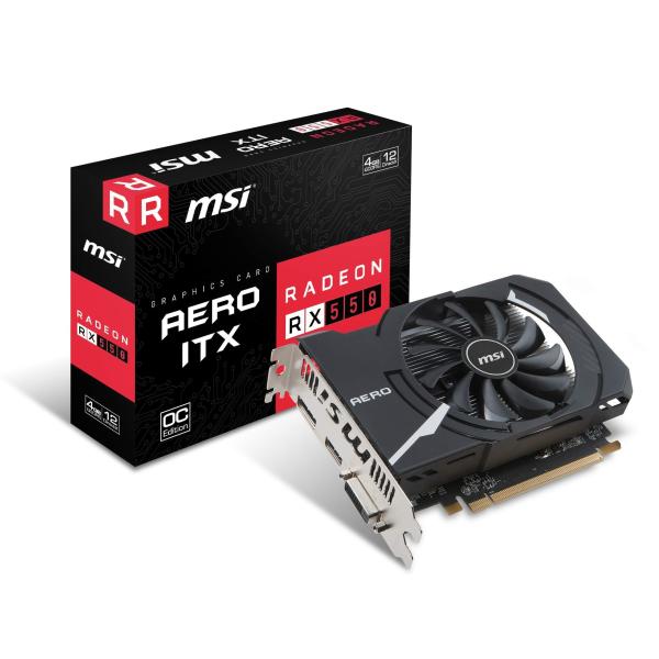 （中古品）MSI Radeon RX 550 Aero ITX 4GB GDDR5 グラフィックスカード商品写真はサンプル写真となっております。写真の商品が届くわけでは御座いません。用途機能として最低限の付属品はお送りいたしますが取扱説明書...