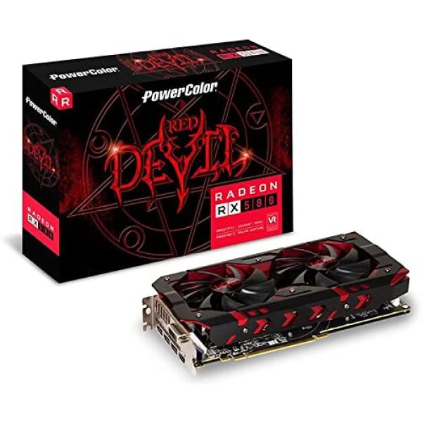 （中古品）PowerColor ビデオカード AMD RADEON RX580搭載 AXRX580 8GBD5-3DH/OC商品写真はサンプル写真となっております。写真の商品が届くわけでは御座いません。用途機能として最低限の付属品はお送りい...
