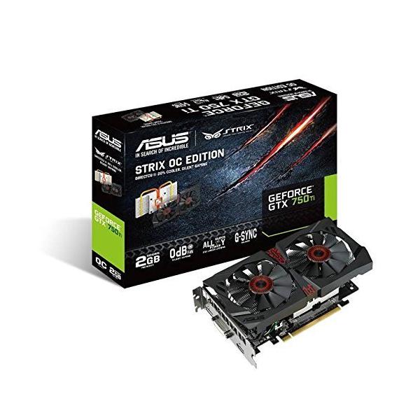 （中古品）Asus NVIDIA GeForce GT 750 Ti OC 2GB GDDR5 DisplayPort/DVI/HDMI PCI-Ex商品写真はサンプル写真となっております。写真の商品が届くわけでは御座いません。用途機能とし...