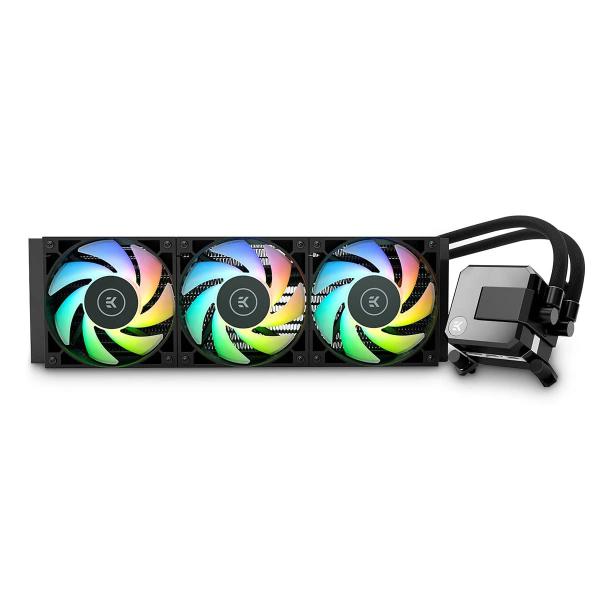 （中古品）EK (イーケー) AIO Elite 360mm D-RGB オールインワン CPU用 液体クーラー EK-Vardar 高性能PMWファ商品写真はサンプル写真となっております。写真の商品が届くわけでは御座いません。用途機能とし...