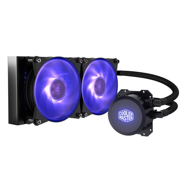 （中古品）Cooler Master MasterLiquid ML240L RGB 水冷CPUクーラー Intel/AMD両対応 FN1138 ML商品写真はサンプル写真となっております。写真の商品が届くわけでは御座いません。用途機能とし...